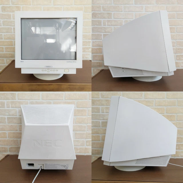 SCHERMO MONITOR CRT NEC MULTISYNC FE700+ PER PC COMPUTER FISSO 15 ...