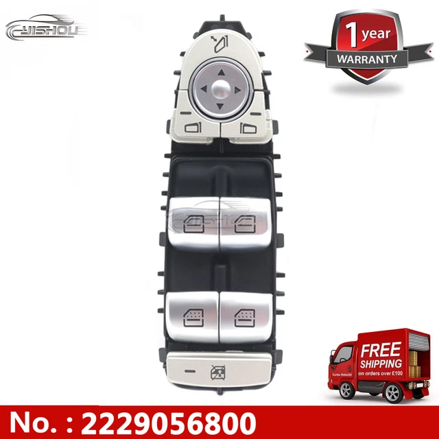WINDOW SWITCH FOR Mercedes-Benz S550 S63AMG S65AMG GLC300 C300 ...