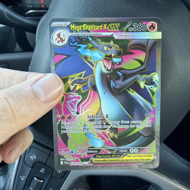 MEGA CHARIZARD X Ex 109/094 Pokémon Phantasmal Flames $96.61 - PicClick CA