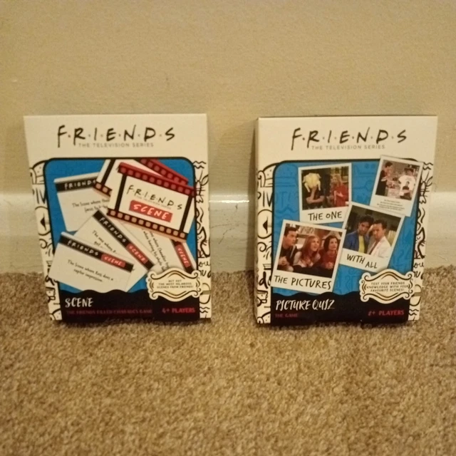 NEW OFFICIAL FRIENDS The Television Series Picture Quiz /Trivia Card ...