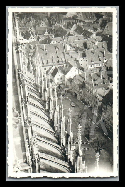 FOTO, WK2, AUFKL.STAFFEL 4.(H)/21, Blick von einer großen Kathedrale ...