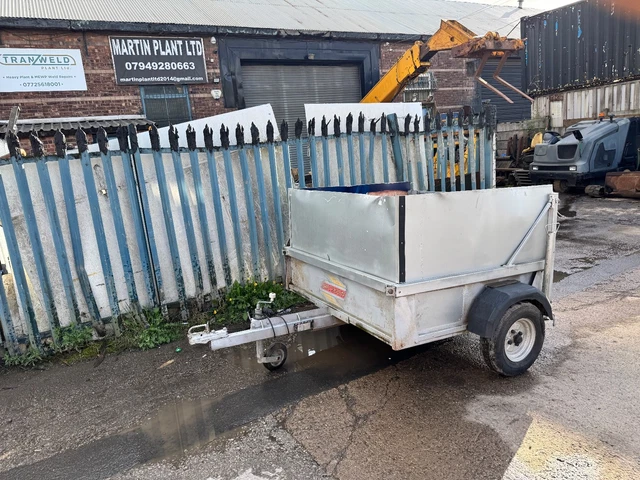 BATESON TRAILER 5X4 mower plant tip trailer tractor digger look bargain ...