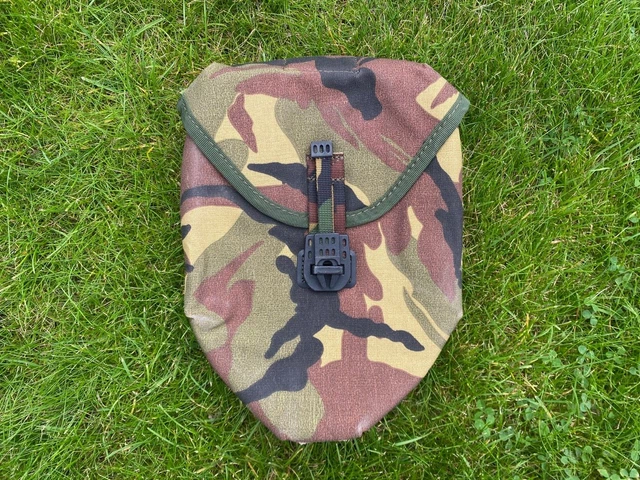 DUTCH MILITARY WOODLAND DPM MOLLE Webbing System Entrenching Tool Spade ...