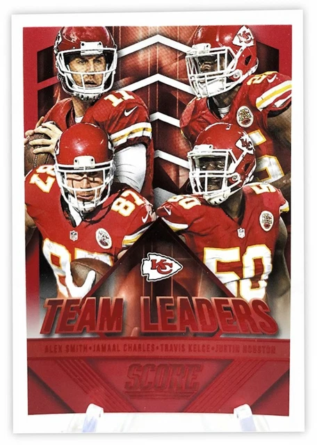 2015 DW ALEX Smith/Jamaal Charles/Justin Houston/Travis Kelce Kansas ...