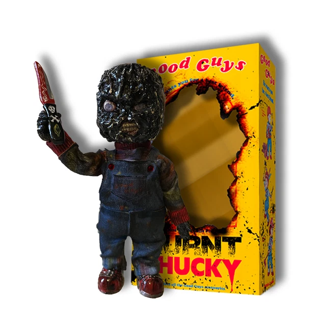 4'' BURNT CHUCKY The Killer Doll - Poseable Horror Action Figure ...