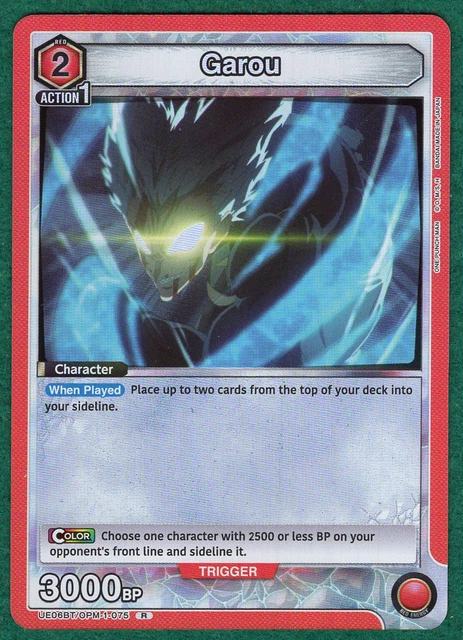 GAROU - ONE Punch Man UE06BT/OPM-1-075 - Union Arena TCG Card £1.34 ...