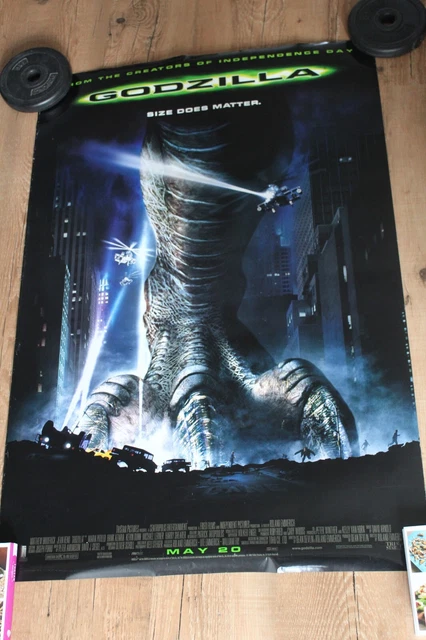 MOVIE POSTER ORIGINAL US One Sheet Godzilla Sci Fi May 2020 Rolled Rare ...