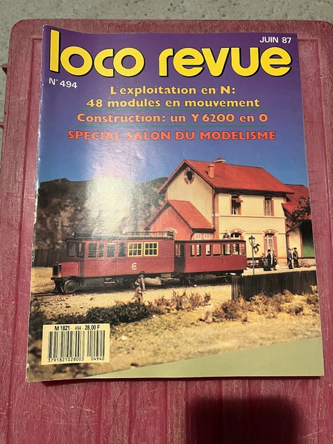 LOCO REVUE N°494 magazine ferroviaire/sncf EUR 4,00 - PicClick FR