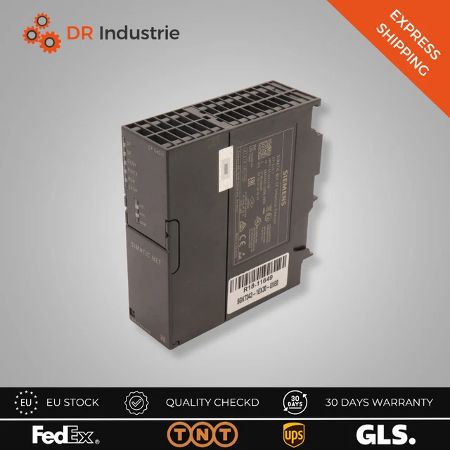 SIEMENS SIMATIC NET CP Industrial Ethernet 6Gk7343-1Ex30-0Xe0 EUR 169 ...
