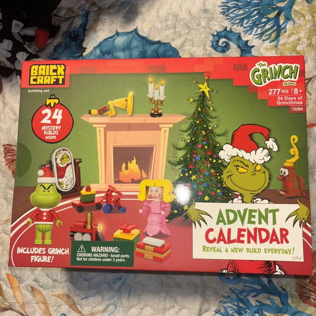 BRICKCRAFT THE GRINCH Advent Calendar 24 Days Of Grinchmas 72284 ...