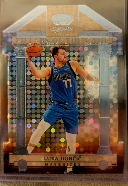 LUKA DONCIC CROWN Royal Pillers of the Game. /75 EUR 2,75 - PicClick FR