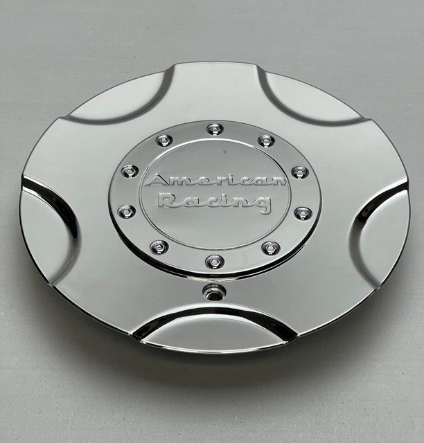 *USED AMERICAN RACING Chrome Wheel Center Cap SCREWS NOT INCLUDED ...