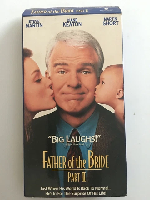 FATHER OF THE Bride Part II (VHS, 1996) Used Tape with Case Steve ...