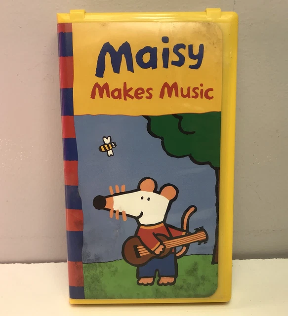 NICK JR MAISY Makes Music VHS Video Tape 2004 VTG Nickelodeon Kids Show ...