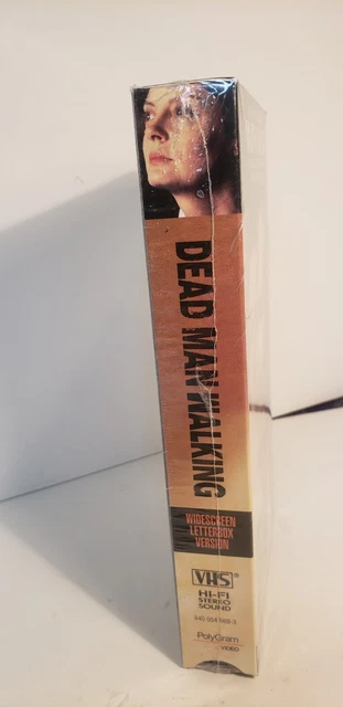 DEAD MAN WALKING Widescreen Letterbox VHS New Sealed Susan Sarandon ...
