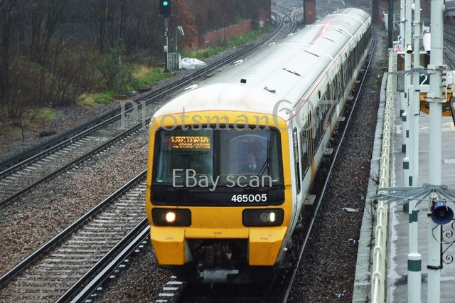 CLASS 465 465005, 4 car EMU, in South Eastern White & Yellow at ...