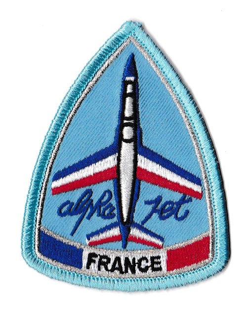 PATCHE ÉCUSSON PILOTE Alpha Jet France patch tactical thermocollant ...