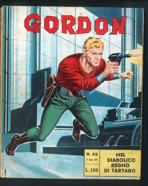 GORDON N.55 DEL 1966 "Nel diabolico Regno di Tartaro" Edizioni F.lli ...