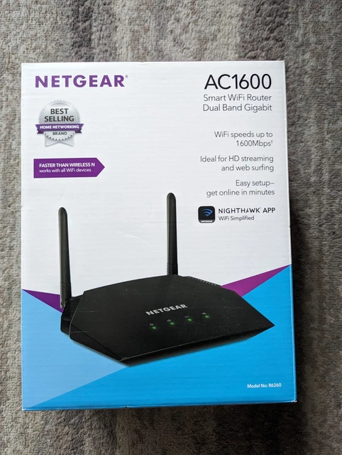 NETGEAR AC1600 SMART Wi-Fi Router Dual Band Gigabit $50.00 - PicClick