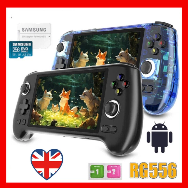 RG556 NEW RETRO Game Console Handheld Android 13 + 256GB Card UK! £193. ...