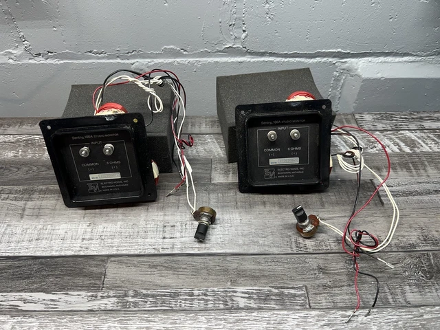 EV-ELECTRO VOICE SENTRY 100A Crossovers (2) £48.22 - PicClick UK