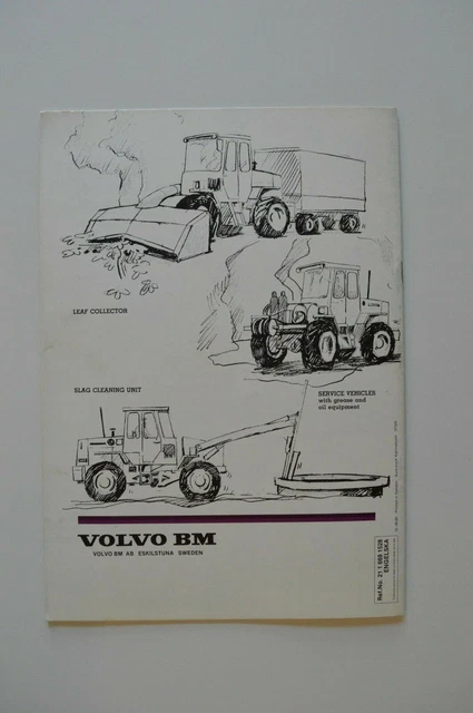 1980 VOLVO BM System 4200 Tractor Dealer Brochure - English $35.00 ...