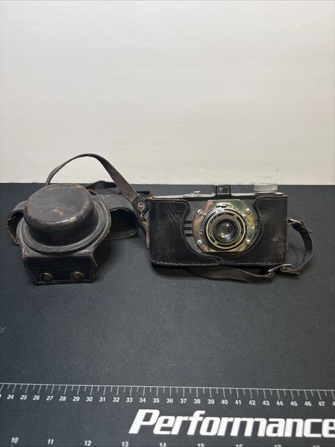 VINTAGE ART DECO Argus 35mm Camera IRC with f-4.5 ANASTIGMAT Lens ...