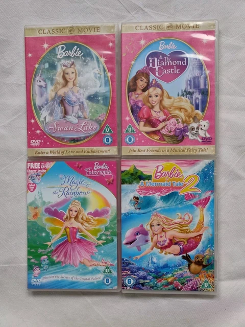 BARBIE CLASSIC MOVIE Collection, Fairytopia, Mermaid DVD's £2.95 ...
