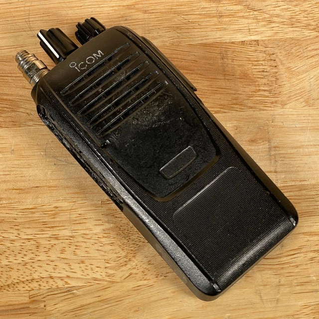 ICOM IC-F1000 BLACK Waterproof VHF Handheld Portable Two Way Radio ...