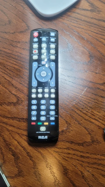 RCA REMOTE CONTROL Model RCRN04GR LED Backlit OEM Original TV DVD VCR ...