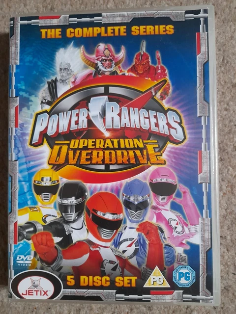 POWER RANGERS OPERATION Overdrive The Complete Series Dvd 5 Disc Set £9.99 - PicClick UK
