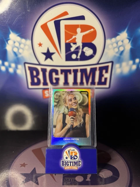 EMMA PATON PANINI PDC World Championship Darts 2026 Silver Refractor SP ...