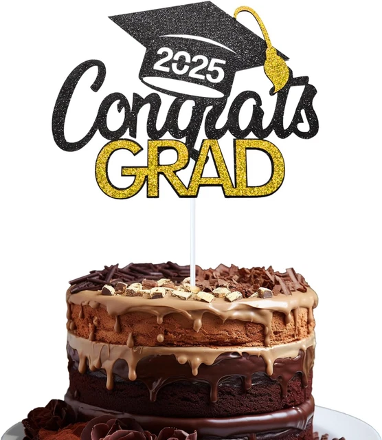 CLASS OF 2025 Graduation Cake Topper - Celebrate Graduation Day with ...