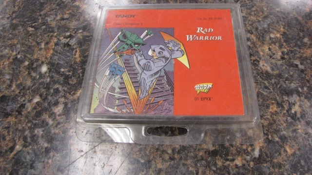 TANDY COLOR PC 26-3162 RAD Warrior Game Cartridge by Epyx - New Sealed ...