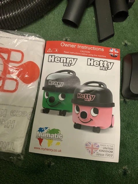 HENRY PET HOOVER With Box £60.00 - PicClick UK