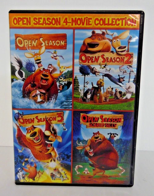 OPEN SEASON: 4-MOVIE Collection (DVD, 2015) £13.53 - PicClick UK