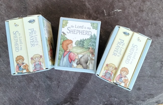 MY LITTLE PRAYER Box The Lord Is My Shepherd The Lords Prayer Scripture ...