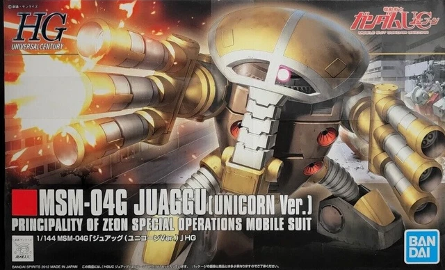 GUNDAM - HGUC 1/144 MSM-04 Juaggu Unicorn Version Bandai EUR 22,90 - PicClick FR