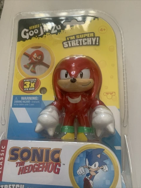 HEROES OF GOO Jit Zu Sonic the Hedgehog Knuckles Action Figure Classic ...