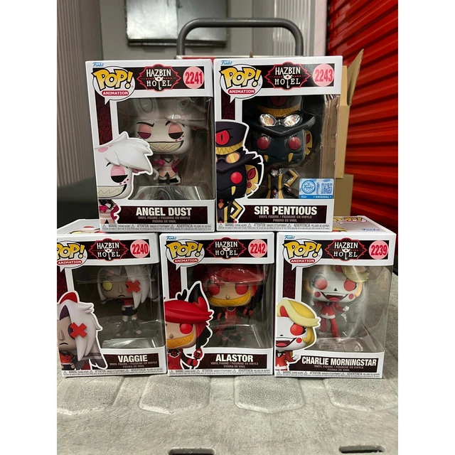FUNKO POP LOT Hazbin Hotel Angel Dust Sir Pentious Vaggie £69.95 ...