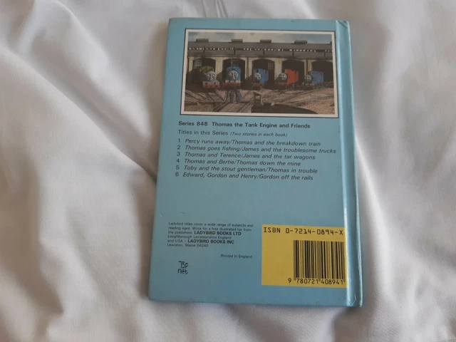 THOMAS & FRIENDS Book, Thomas & Terence 1985 Children's Ladybird Book £ ...