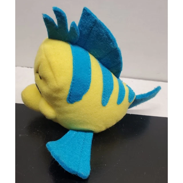 WALT DISNEY FINDING Nemo Flounder Plush Beanbag - applause - 7 Inches £ ...