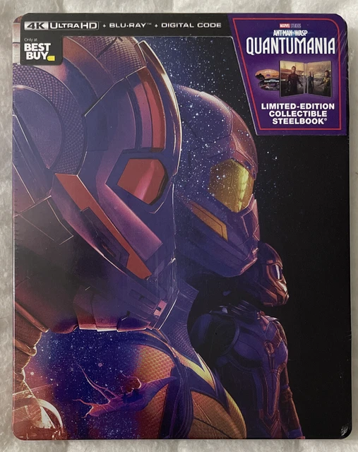 ANT-MAN AND THE Wasp: Quantumania Steelbook 4K UHD + Blu-Ray + Digitale Nuovissimo EUR 50,08 ...