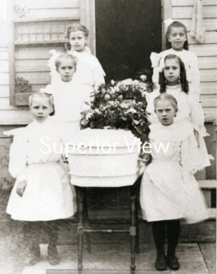 OLD TIME FUNERAL Little Girls Funeral Vintage Funeral Photo Girls With ...