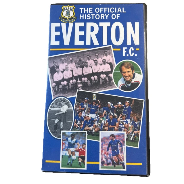 OFFICIAL HISTORY OF EVERTON F.C - VHS BBC Video. £8.00 - PicClick UK