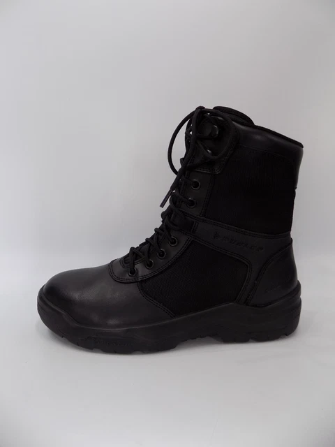 MENS BLACK SAFETY Boots Steel Toe Cap UK 8 EU 42 Lace Up Memory Foam ...