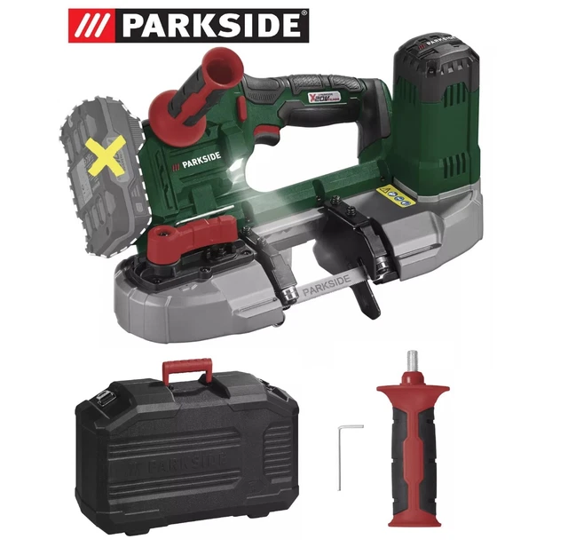 PARKSIDE 20V CORDLESS Power Band Saw For Wood and Metal Plastic Copper ...