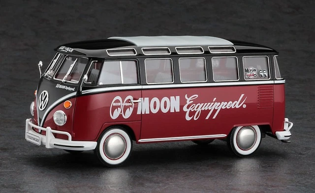 1/24 HASEGAWA 20524 Volkswagen Type 2 Van Microbus Moon Equipped Model ...