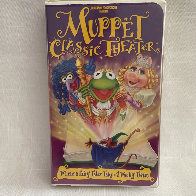 DISNEY MUPPET CLASSIC Theater VHS Video Tape Clamshell Case Jim Henson ...