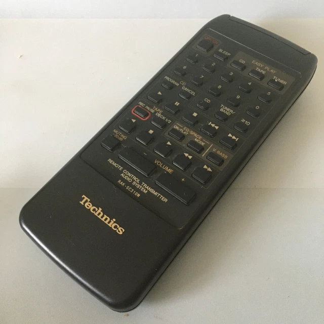 GENUINE TECHNICS RAK-SC310W Remote Control Transmitter for SA-CH550 ...
